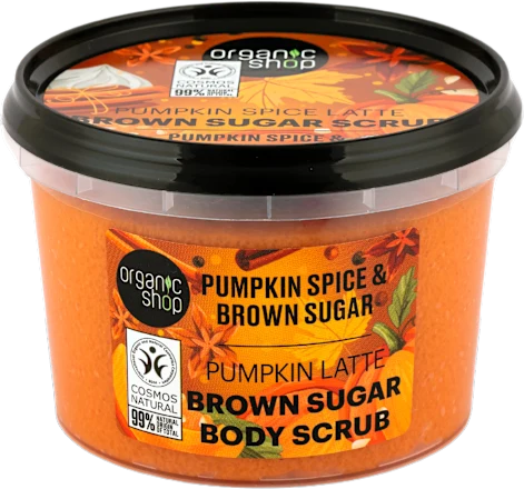 organic shop
Piling za telo Organic Pumpkin spice & Brown sugar, 250 ml