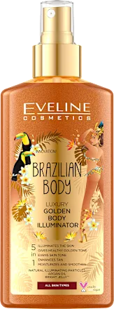 EVELINE COSMETICS
BRAZILIAN BODY - bronzani iluminator za telo, 150 mm
