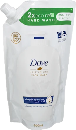 Dove
MOISTURISING tečni sapun – dopuna, 500 ml