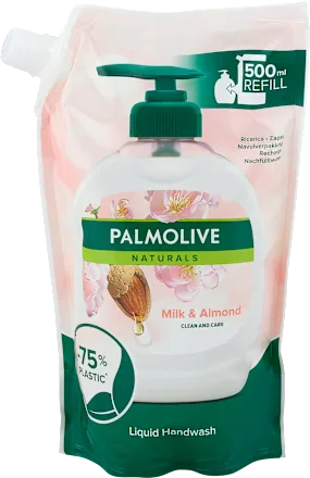 PALMOLIVE
Naturals tečni sapun sa mlekom i bademom - dopuna, 500 ml