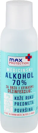 MAX PROTECTION
ALKOHOL 70%
Biocid