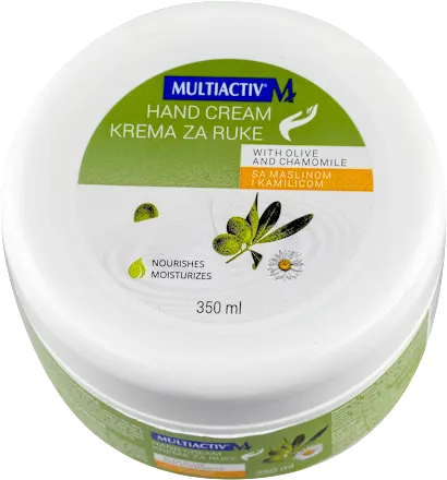 MULTIACTIV
M kema za ruke - maslina i kamilica, 350 ml