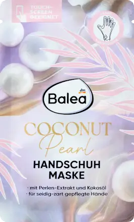 Balea
Maska za ruke u obliku rukavice COCONUT Pearl, 1 par