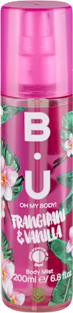B.U.
Oh My Body! Frangipani & Vanilla ženski body mist, 200 ml