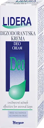 LIDERA
Dezodorans krema, 50 ml