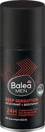 Balea MEN
Dezodorans + sprej za telo DEEP SENSATION, 150 ml