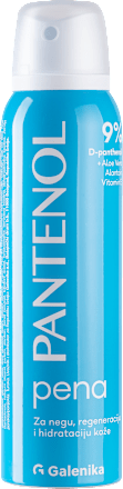 Galenika
Pena za telo - 9% D-pantenola, 150 ml