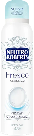 NEUTRO ROBERTS
Fresco CLASSICO dezodorans u spreju, 150 ml