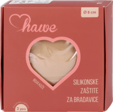 hawe
Silikonska zaštita za bradavice, 2 para, 4 kom