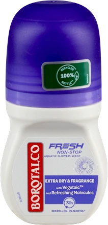 Borotalco
FRESH NON-STOP deo roll-on, 50 ml