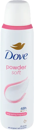Dove
powder soft antiperspirant sprej, 150 ml