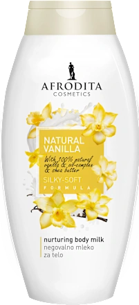 AFRODITA
Mleko za telo - NATURAL VANILLA, 250 mm