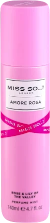 SO...?
AMORE ROSA mist body mist, 140 ml