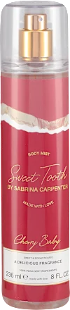 SABRINA CARPENTER
Sweet Tooth Cherry Baby body mist, 236 ml