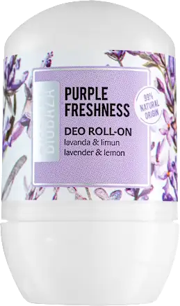 Biobaza
Purple Freshness deo roll-on - lavanda i bergamot, 50 ml
