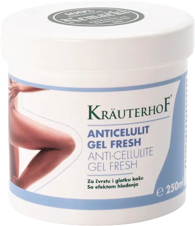 KRÄUTERHOF
FRESH - anticelulit gel, 250 ml