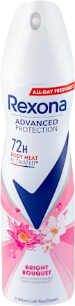 Rexona
ADVANCED PROTECTION 72H BRIGHT BOUQUET deo sprej, 150 ml