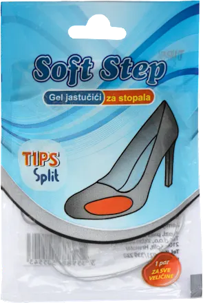 TIPS
Soft Step silikonski jastučić za stopala, 1 kom