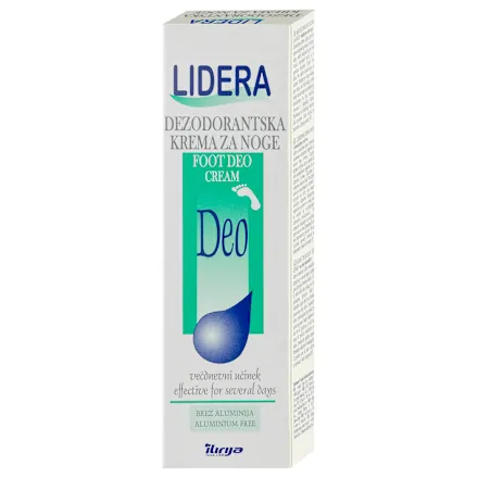 LIDERA
Deo dezodorans krema za stopala, 50 ml