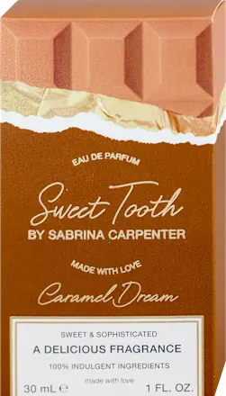 SABRINA CARPENTER
Sweet Tooth MADE WITH LOVE Caramel Dream EdP - ženski, 30 ml