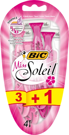 BIC
Miss Soleil ženski brijači, 3+1, 4 kom