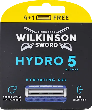 WILKINSON SWORD
HYDRO 5 SKIN PROTECTION Regular dopune za brijač 4+1 gratis, 5 kom