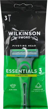 WILKINSON SWORD
EXTRA ESSENTIAL 3 - SENSITIVE brijači, 3 kom