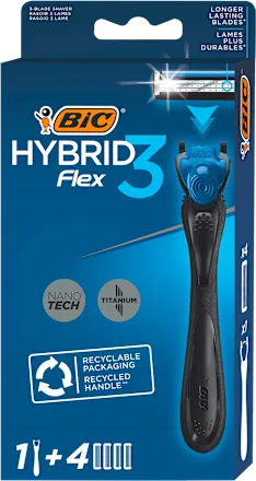 BIC
Hybrid Flex 3 brijač drška + 4 dopune, 1 kom