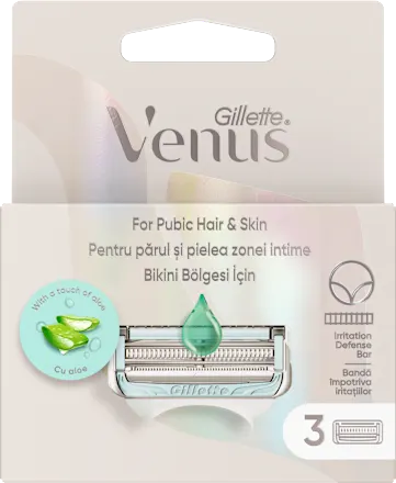 Gillette Venus
Dopune za brijač za intimnu zonu, 3 kom