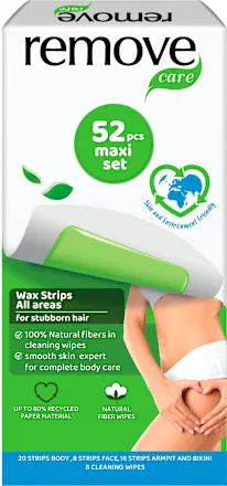 remove
care trake za depilaciju lica i tela - maxi set, 52 kom