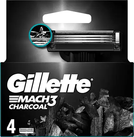 Gillette
MACH3 CHARCOAL dopune za brijač, 4 kom