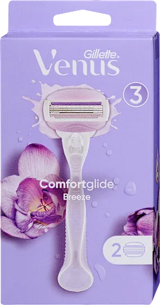 Gillette Venus
Comfortglide Breeze ženski brijač + dve dopune za brijač, 1 kom