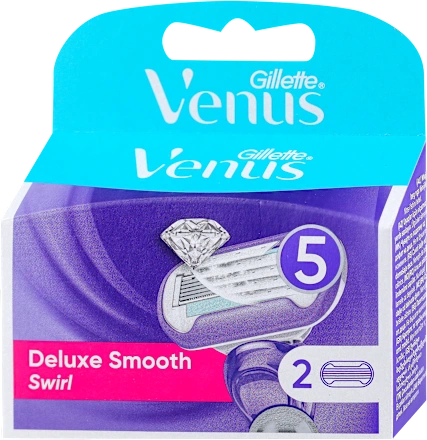 Gillette Venus
Deluxe Smooth Swirl dopune za brijač, 2 kom