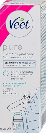 Veet
Pure depilacijska krema za bikini zonu i pazuhe, 100 ml