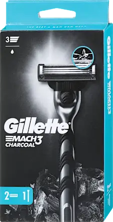 Gillette
MACH3 CHARCOAL brijač + 2 dopune, 1 kom