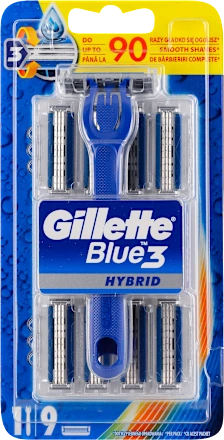 Gillette
Blue3 HYBRID brijač + 9 dopuna, 1 kom