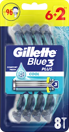 Gillette
Blue3 COOL brijači 6+2kom., 8 kom