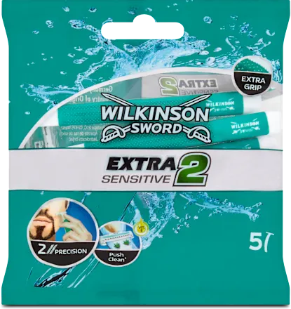 WILKINSON SWORD
Extra 2 Sensitive jednokratni brijač, 5 kom