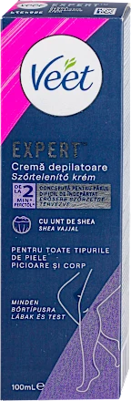Veet
EXPERT krema za depilaciju za suvu kožu, 100 ml