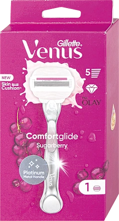Gillette Venus
Sugarberry Comfortglide ženski brijač, 1 kom