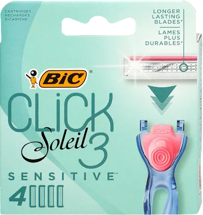 BIC
CLICK Soleil 3 SENSITIVE dopune, 4 kom