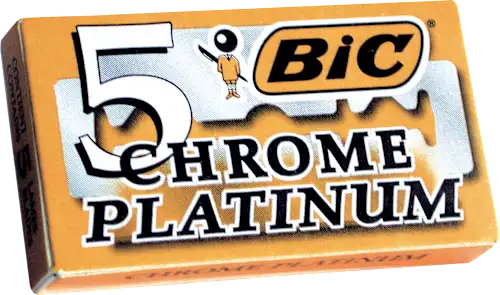 BIC
5 CHROME PLATINUM zamenski žileti, 5 kom