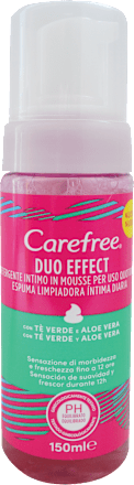 Carefree
DUO EFFECT pena za intimnu higijenu - Aloe vera, 150 ml