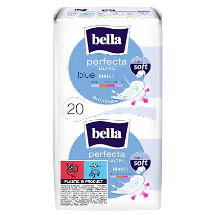 bella
perfecta ULTRA blue - ciklusni ulošci sa krilcima, 20 kom