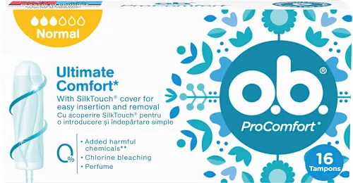 o.b.
Procomfort Normal - tamponi, 16 kom
