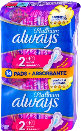 always
Platinum 2 SUPER, ciklusni ulošci, 14 kom