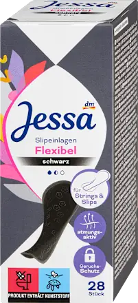Jessa
Fleksibilni dnevni ulošci - crni, 28 kom