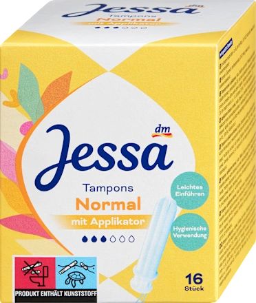 Jessa
Tamponi sa aplikatorom - Normal, 16 kom