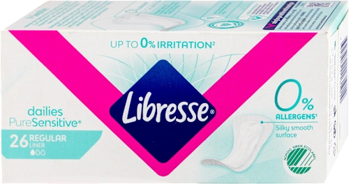 Libresse
dailies PureSensitive™ dnevni ulošci, 26 kom