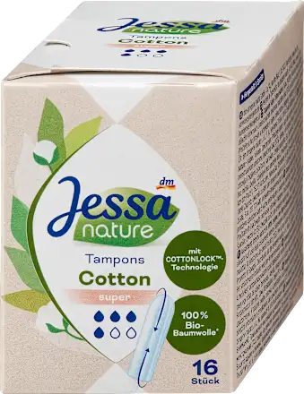 Jessa
nature Cotton tamponi - super, 16 kom
